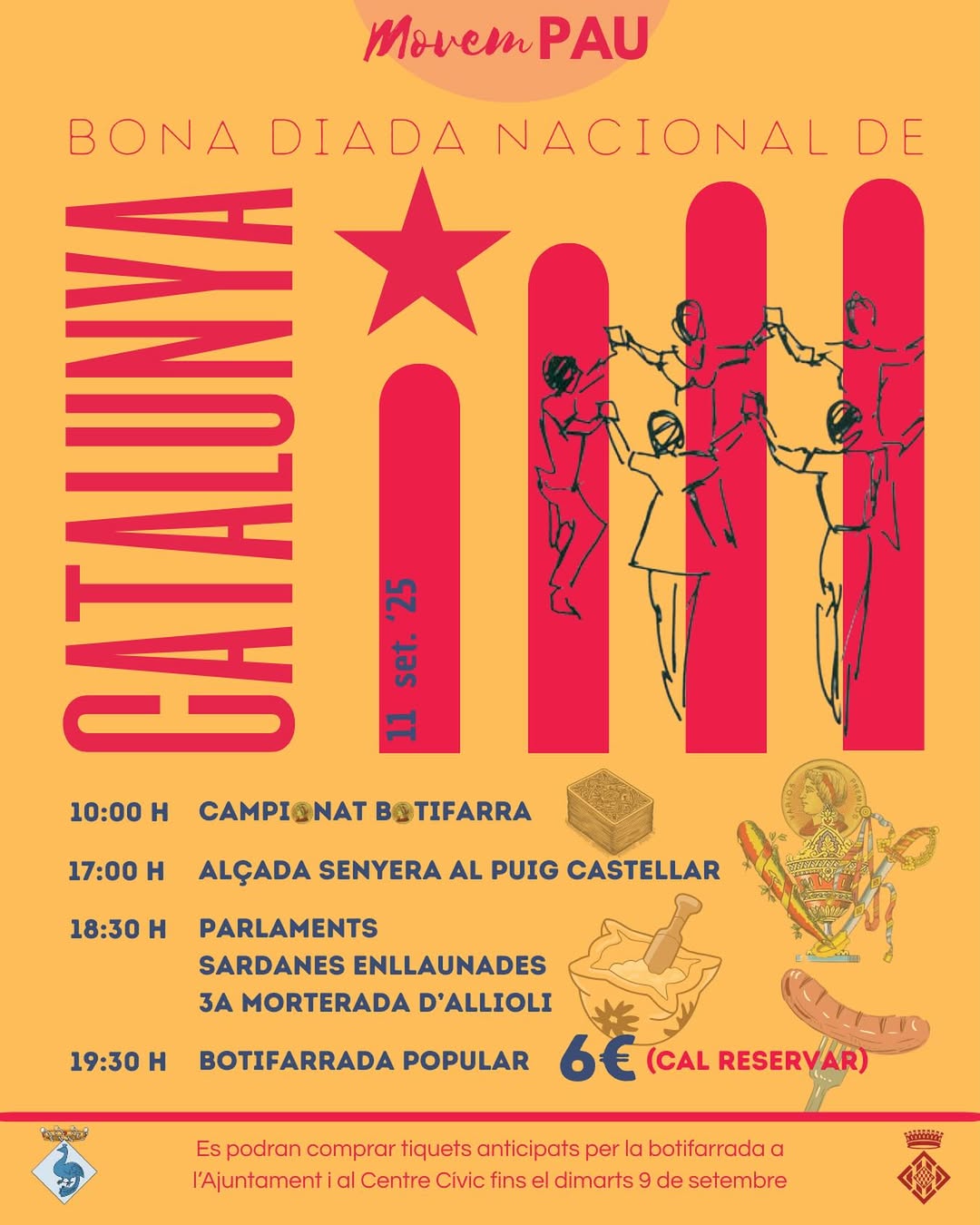 Actes de la Diada - Ajuntament de Pau